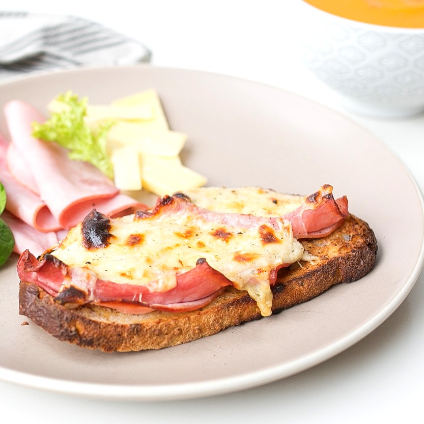 Open Faced Croque Monsieur