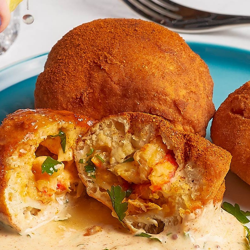 Stuffed Crawfish Beignets The Absolute Best Beignets In New Orleans