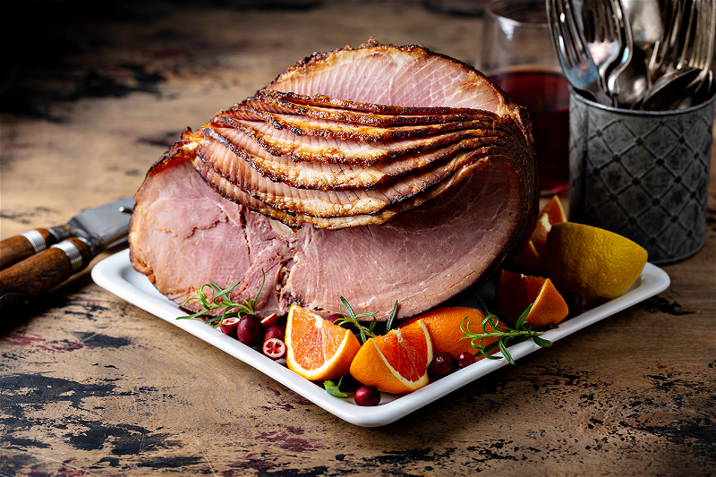 Bourbon Honey Glazed Easter Ham – Rabbit Hole Distillery