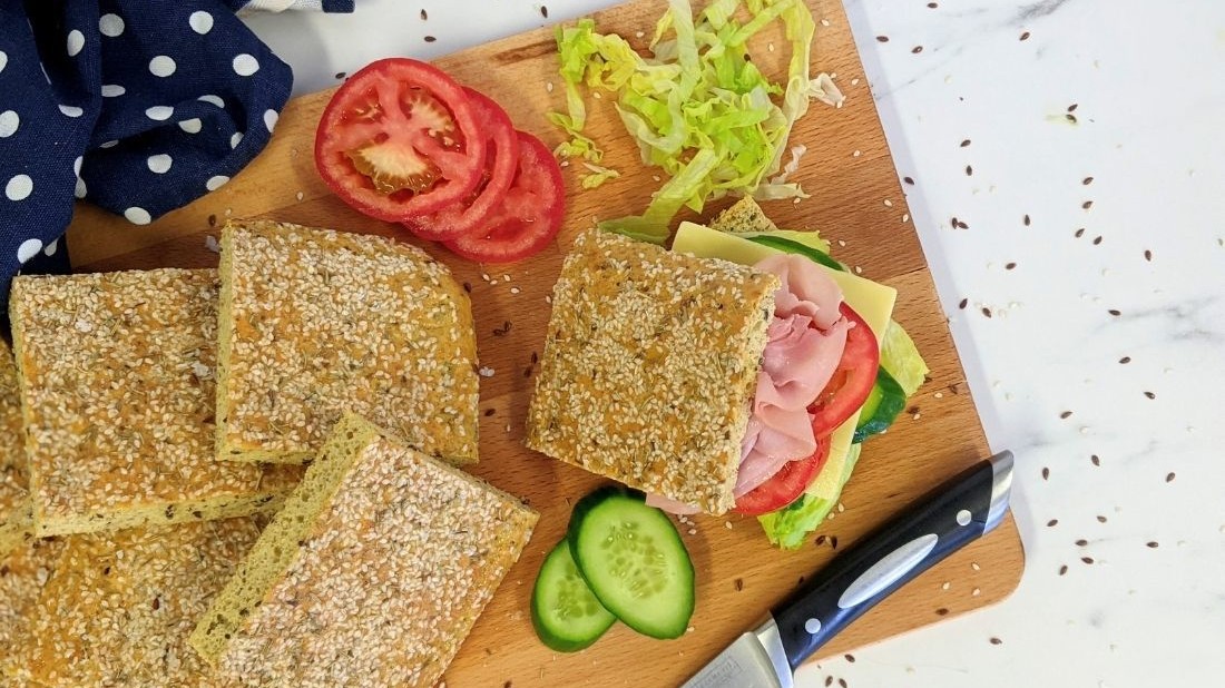 High Protein Low Carb Focaccia Bread Pbco Low Carb Foods