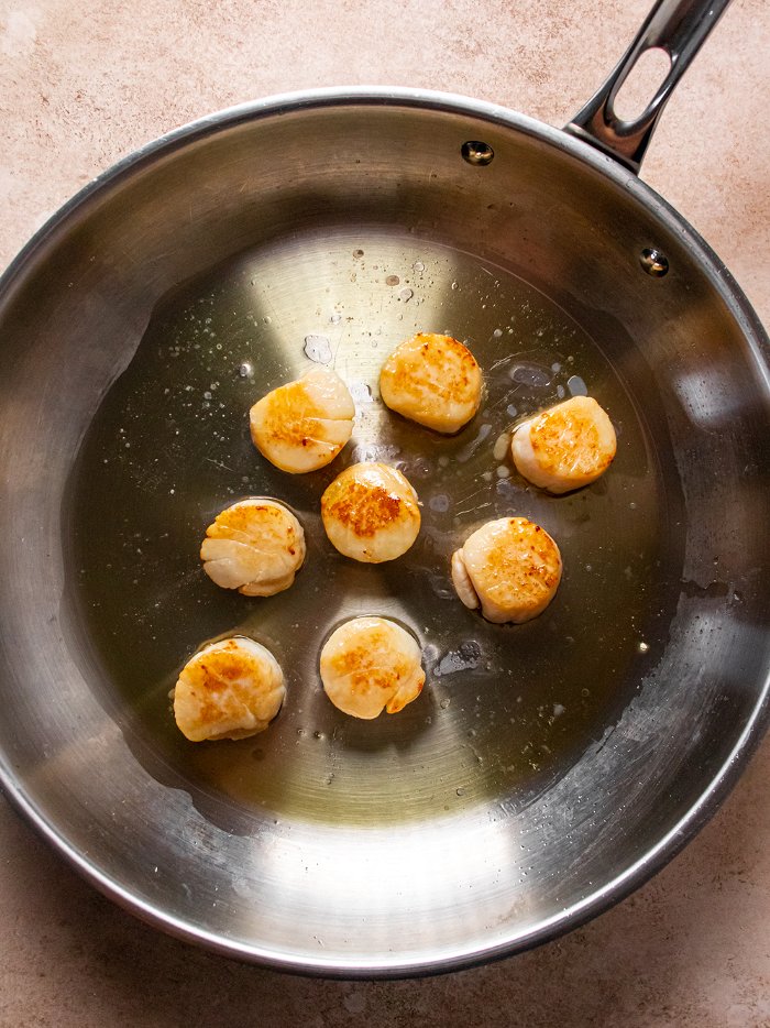 Easy Scallop Scampi