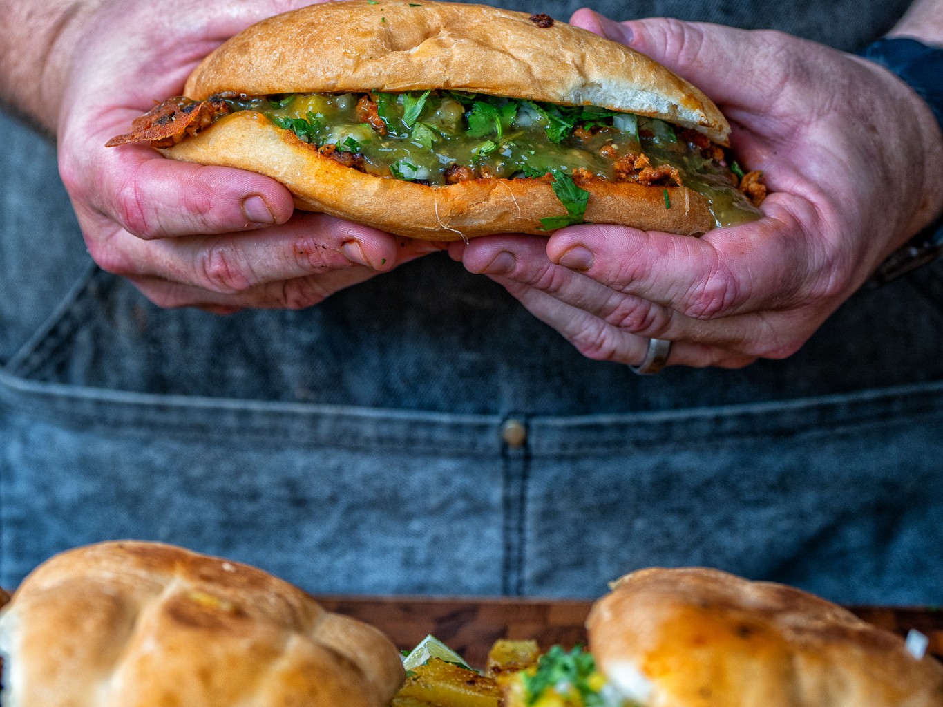 Torta De Pastor Tenoch Mexican Special For This Week: Torta Al