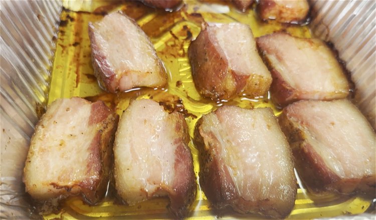 Pellet Smoker Pork Belly Chicharrones & Guacamole Recipe | herbanman