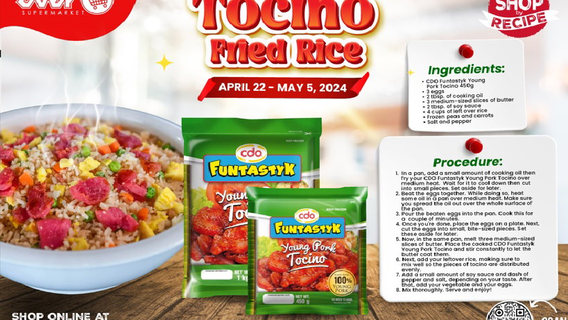 Cdo Tocino Fried Rice – Ever Supermarket
