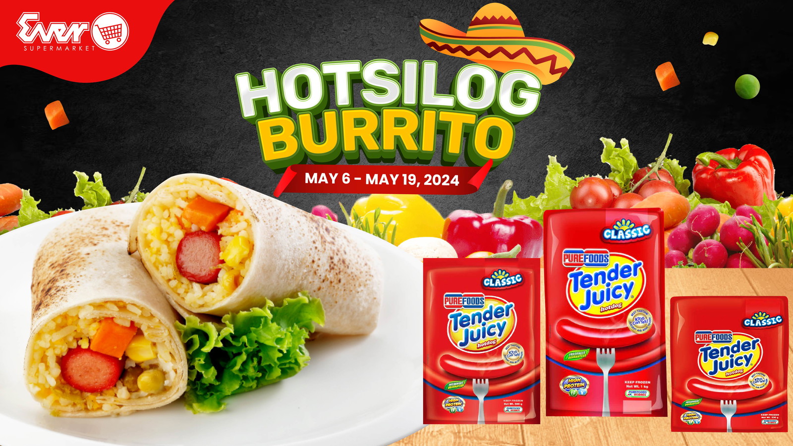 Purefoods Hotsilog Burrito – Ever Supermarket