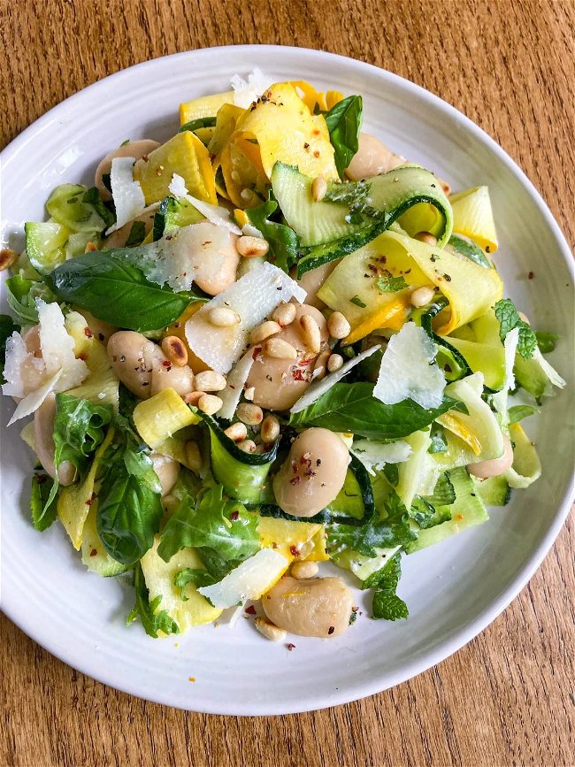 Bold Bean Co - Butter Bean + Courgette Ribbon Salad