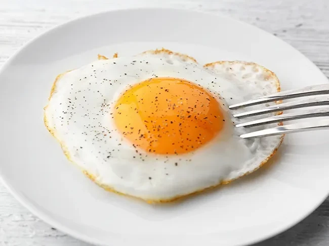 Griddled Sunny Side Up Egg