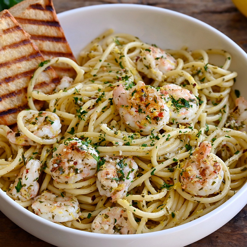 Shrimp Scampi Pasta