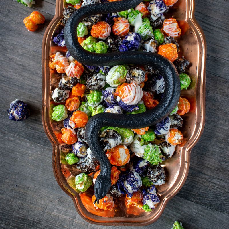 Halloween Colored Popcorn aka Monster Munch Popcorn
