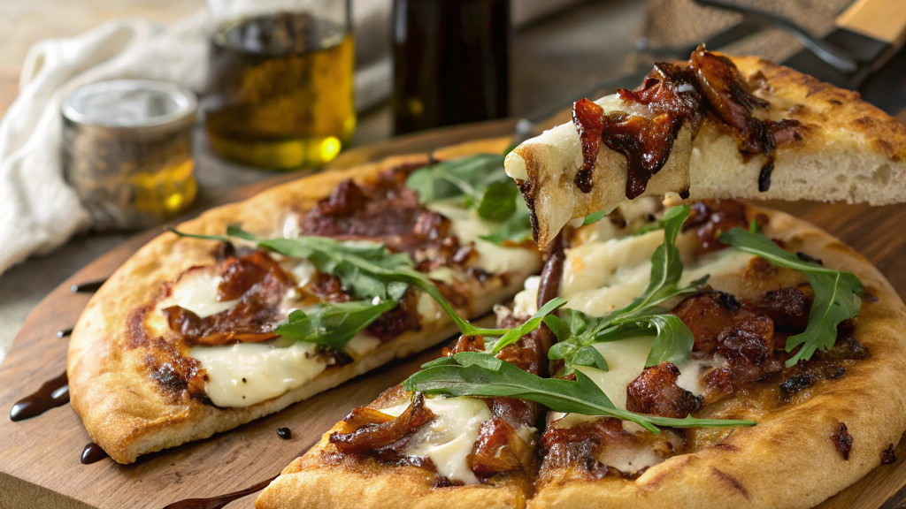 Maple Bacon Pizza – Green Olive Company