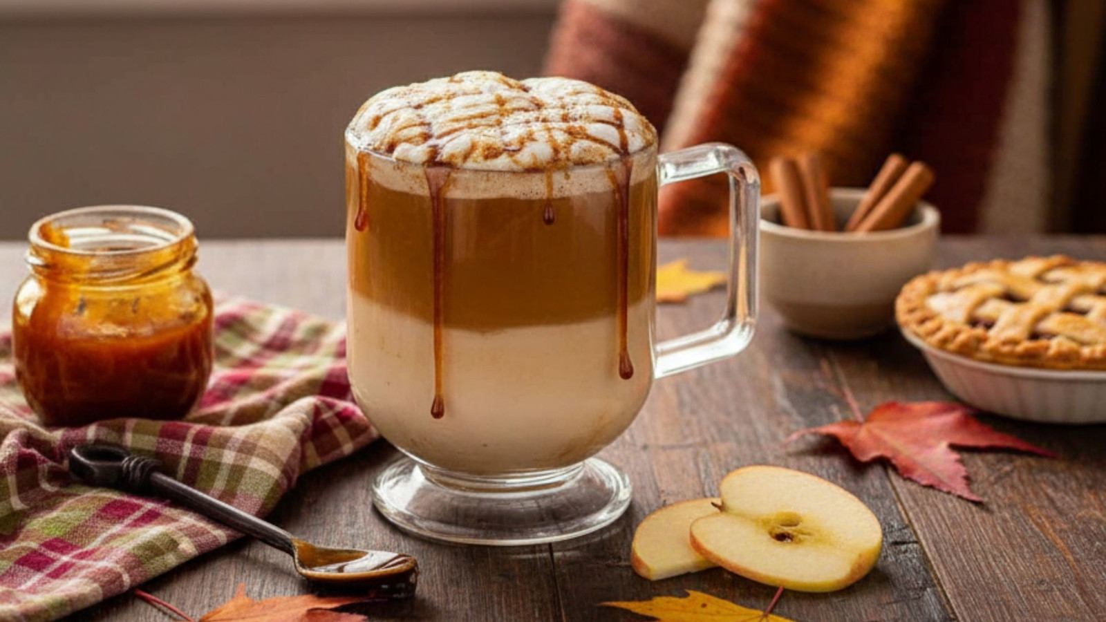 Wabi Coffee Recipes: Apple Crisp Macchiato - Wabilogic