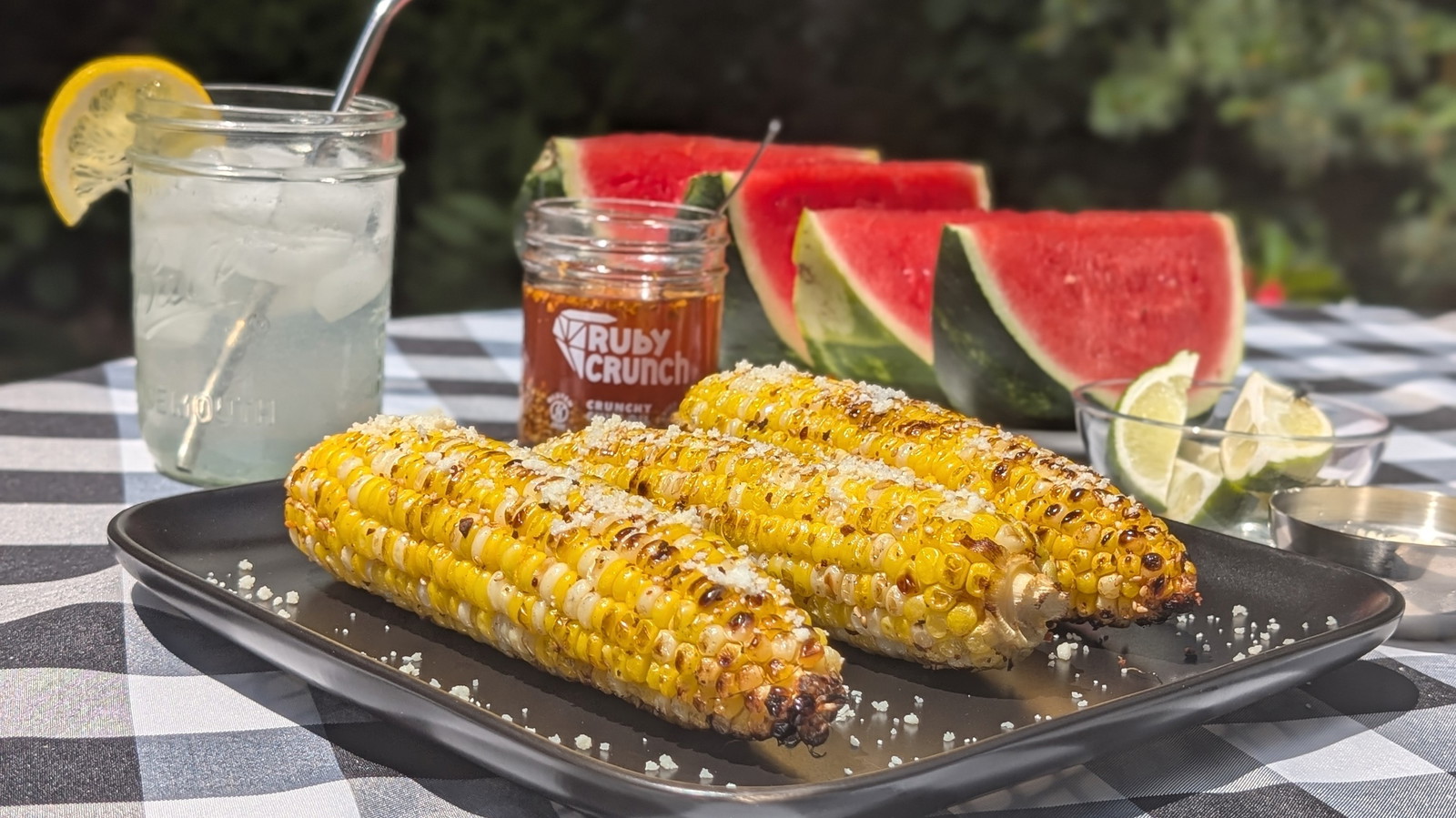 Grilled Corn with Ruby Crunch Chili Crisp – Here Here Market